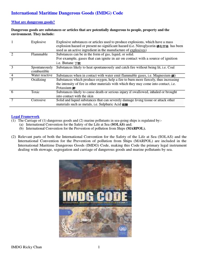 DG - Teaching | PDF | Dangerous Goods | Explosion