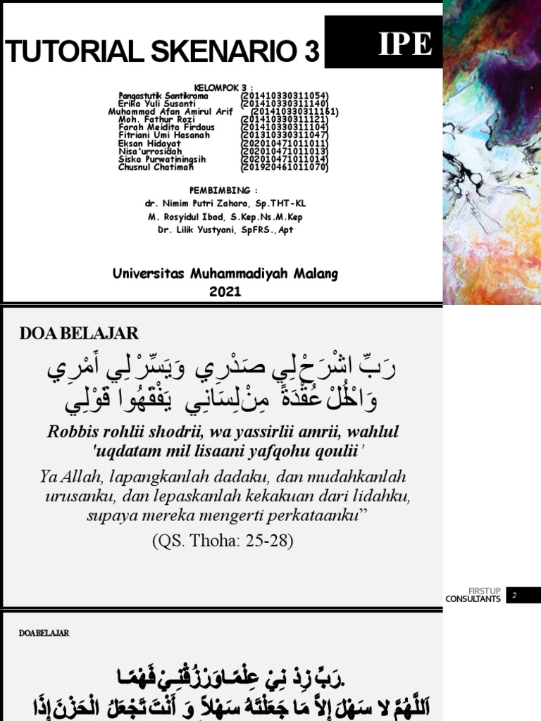 Tutorial Skenario 3 Ipe | PDF | Kesehatan Holistik