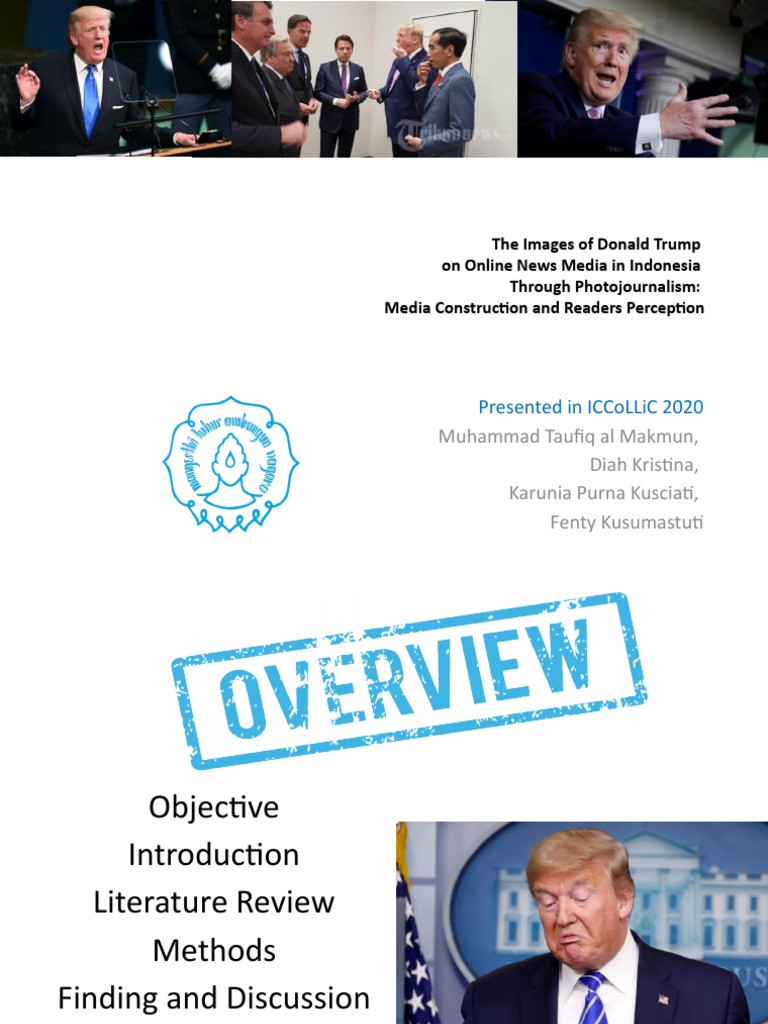 The Images of Donald Trump On Online News2 | PDF | New Media | News