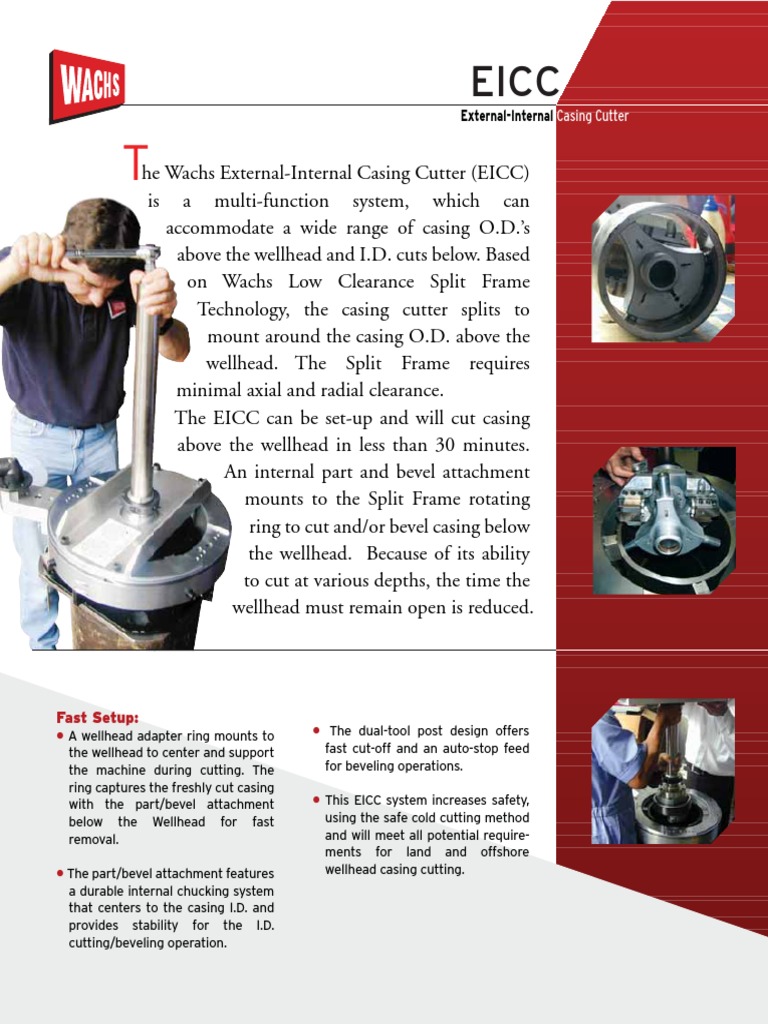 Wachs External-Internal Casing Cutter | PDF