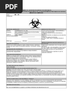 Msds-Trapos Contaminados | PDF | Contaminación | Agua