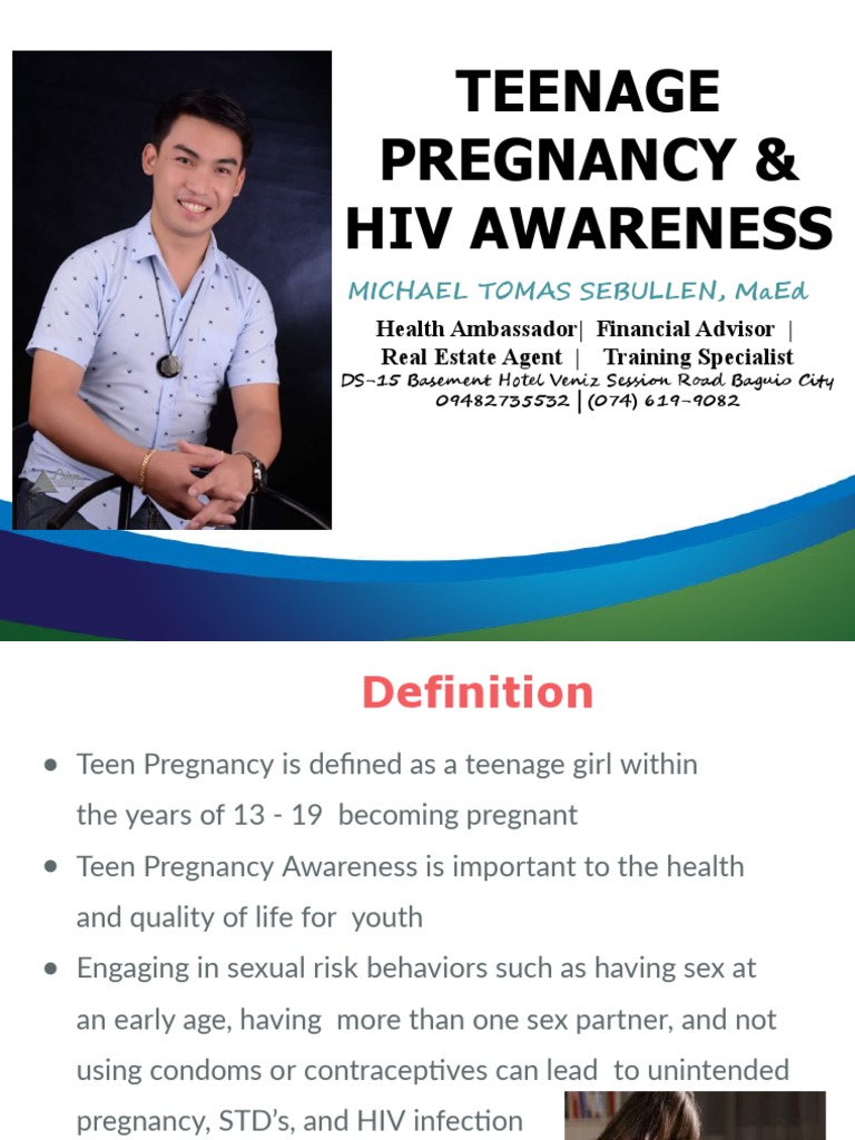 Teenage Pregnancy and HIV Awareness | PDF | Teenage Pregnancy ...