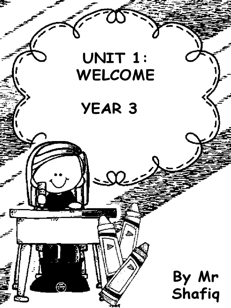 Unit 1 Welcome | PDF