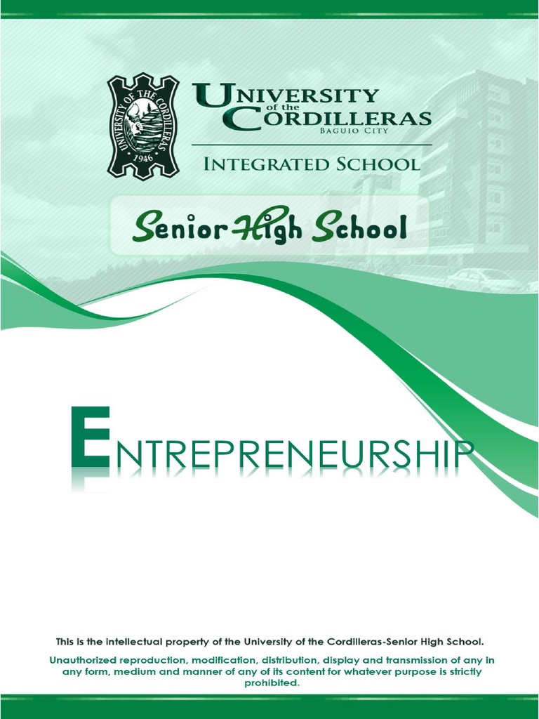 Module 2 - Entrep: Entrepreneurship Grade Level/Section: HUMSS 12 ...
