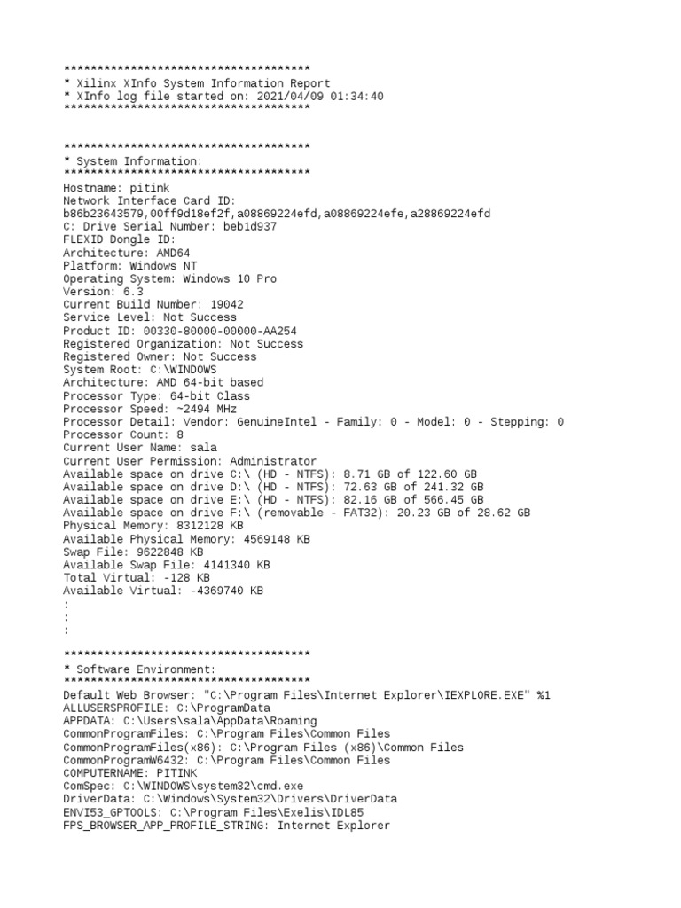Xinfo | PDF | Ibm Pc Compatibles | Computer Hardware