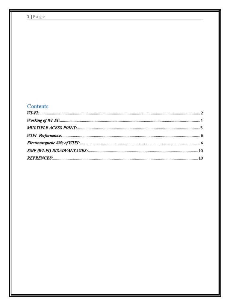 Wi-Fi Final | PDF | Wi Fi | Ieee 802.11