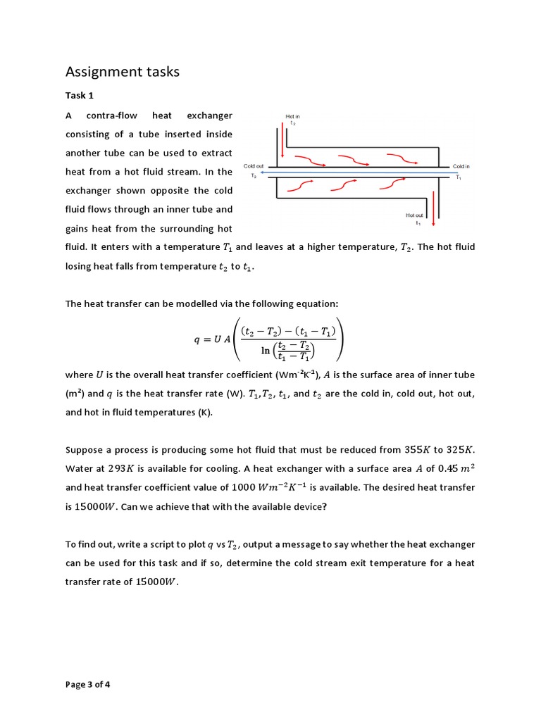 Assignment Heat Transfer | PDF | Heat Transfer | Heat
