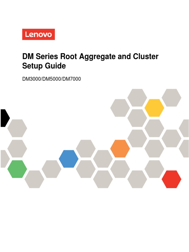 DM Series Root Aggregate and Cluster Setup Guide | PDF | Booting | Hard ...