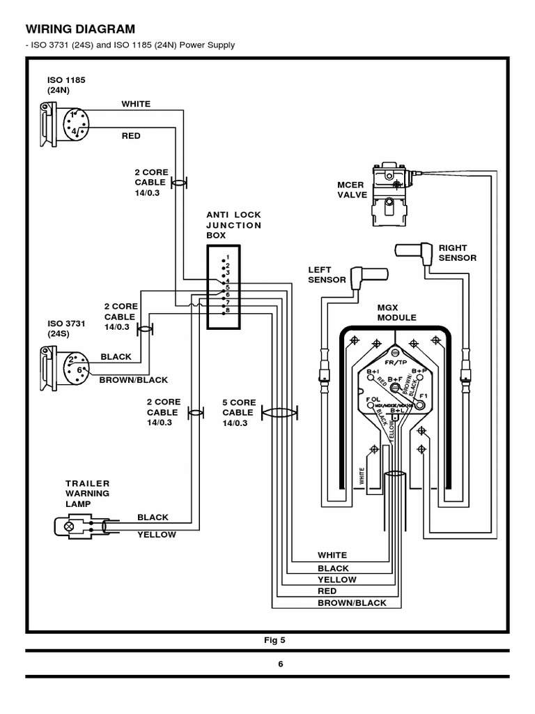 Wiring Diagram: - ISO 3731 (24S) and ISO 1185 (24N) Power Supply | PDF ...