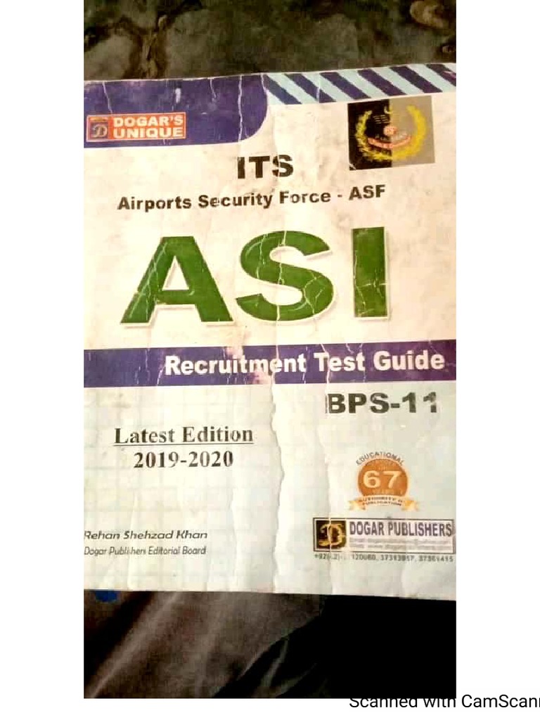 ASI Preparation Book PDF | PDF