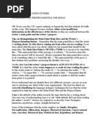 CAPE Communication Studies IA Sample | PDF | Classroom | Nonverbal ...