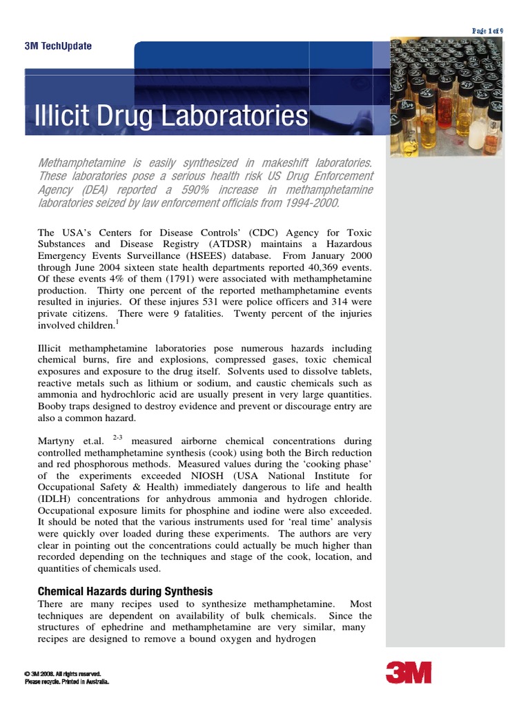 Illicit Drug Laboratories | PDF