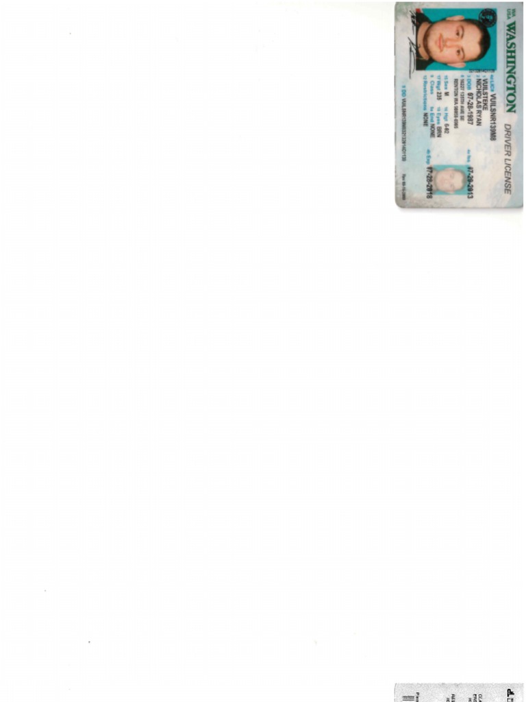 Drivers License | PDF