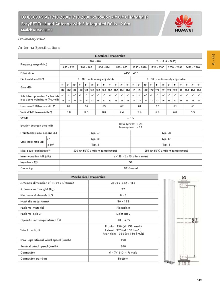 ATR4518R11 | PDF | Telecommunications Engineering | Electrical Engineering