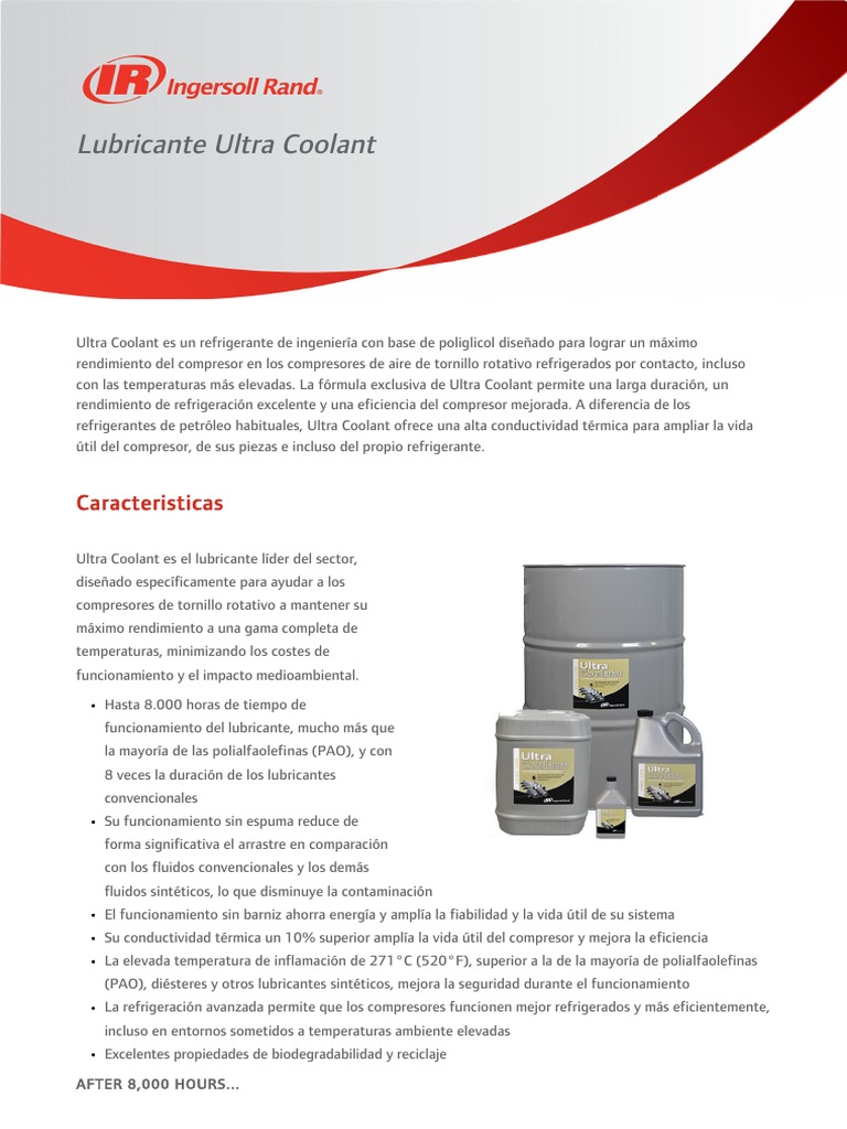 Ultra Coolant Lubricant | PDF | Lubricante | Ingeniería de Procesos ...