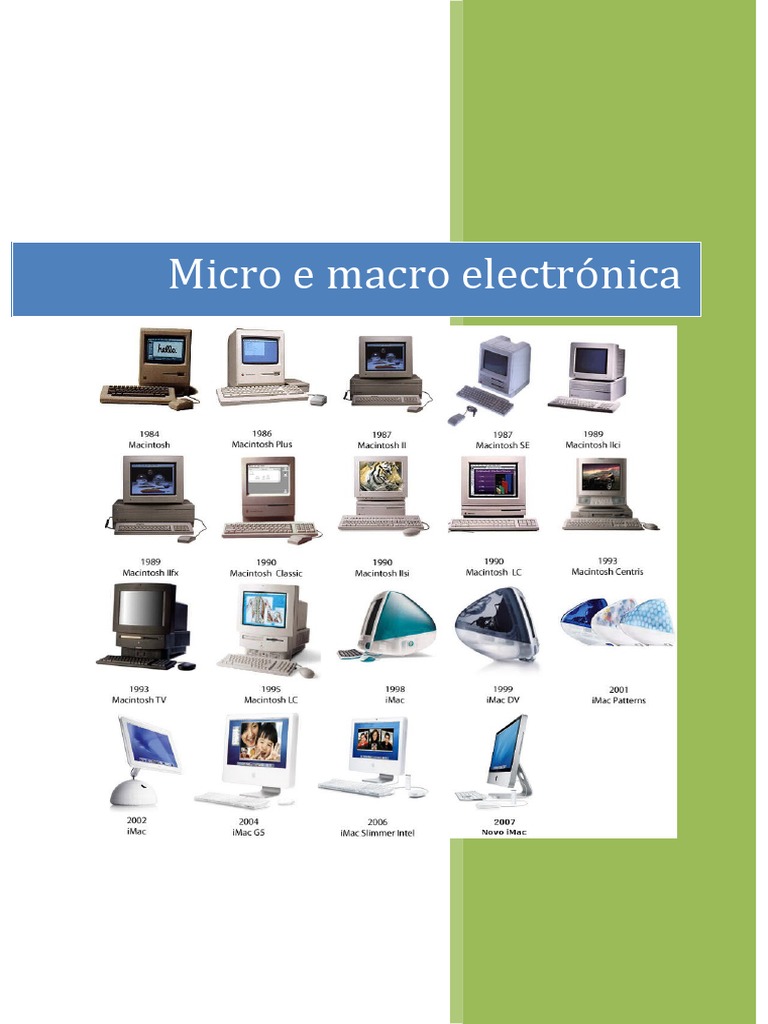 Micro e Macro Electrónica | PDF | PCs (computadores) | Microsoft