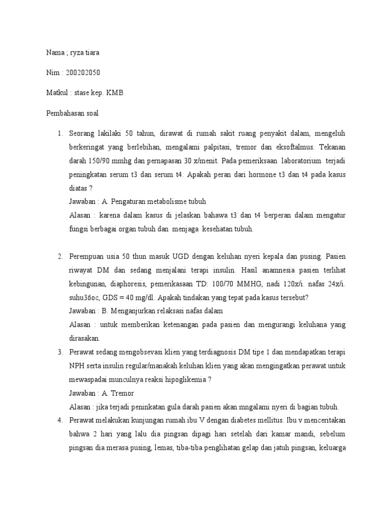 Ryza Tiara KMB | PDF | Pengembangan Diri