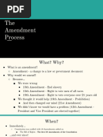 The 27 Amendments - Simplified | PDF