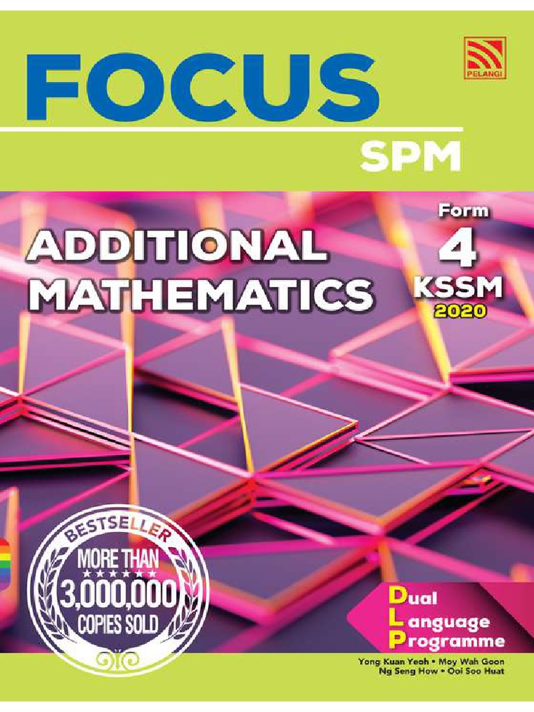 Focus TG4 KSSM (Addmaths) Terbitan Penerbitan Pelangi SDN BHD | PDF | Quadratic Equation | Equations