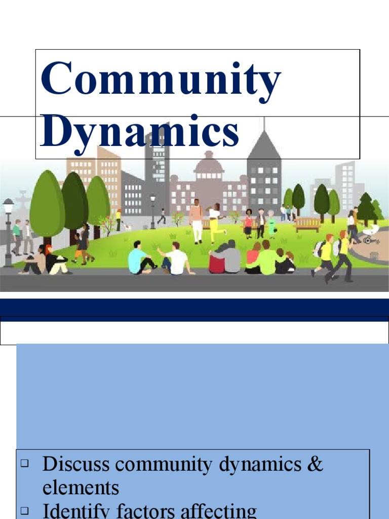 CESC - Lesson 2 - Community Dynamics | PDF | Community | Democracy