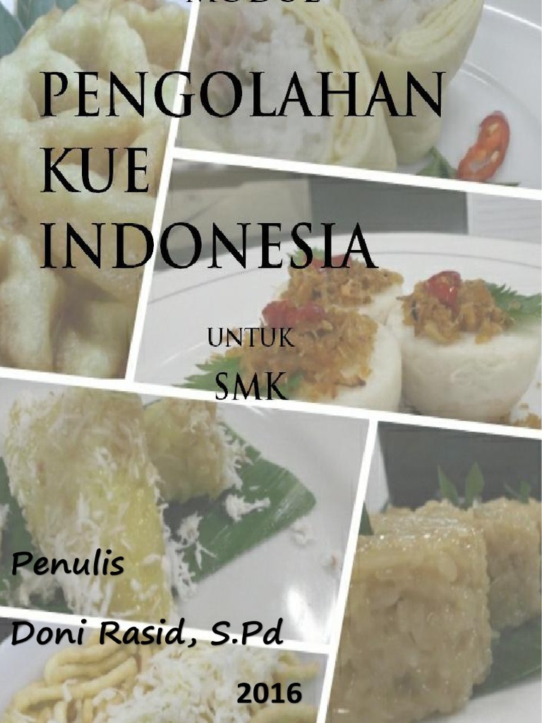 Modul Kue Indonesia Doni | PDF