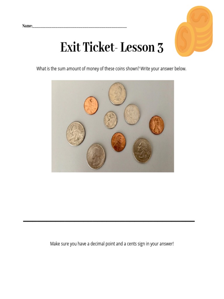 Exit Ticket - Lesson 3 2 | PDF | Sports & Recreation | Teaching Methods ...
