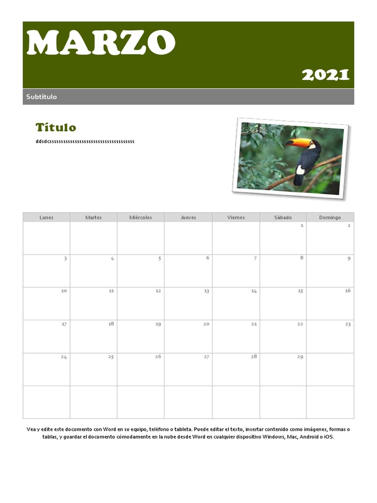 MARZO | PDF