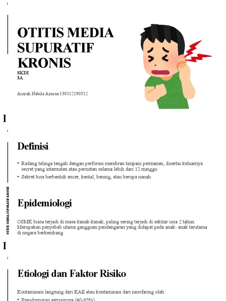Panduan Otitis Media Supuratif Kronis | PDF