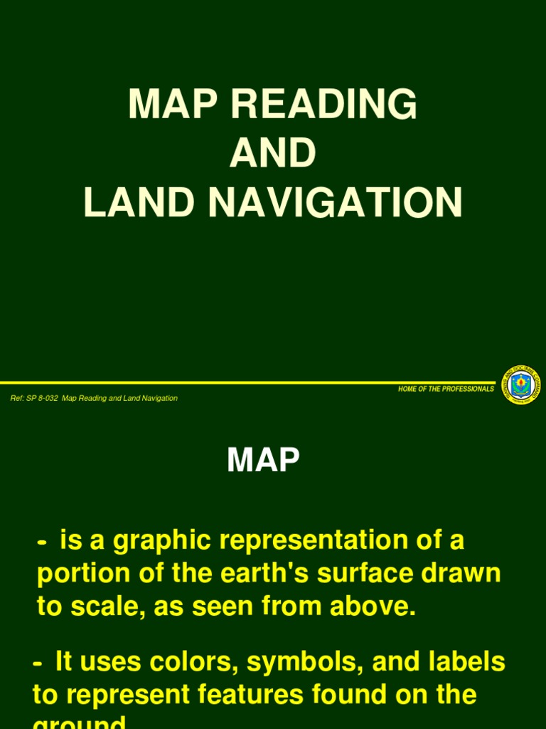 Map Reading for Professionals | PDF | Compass | Map