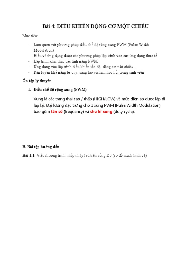 Bai Tap Thuc Hanh | PDF