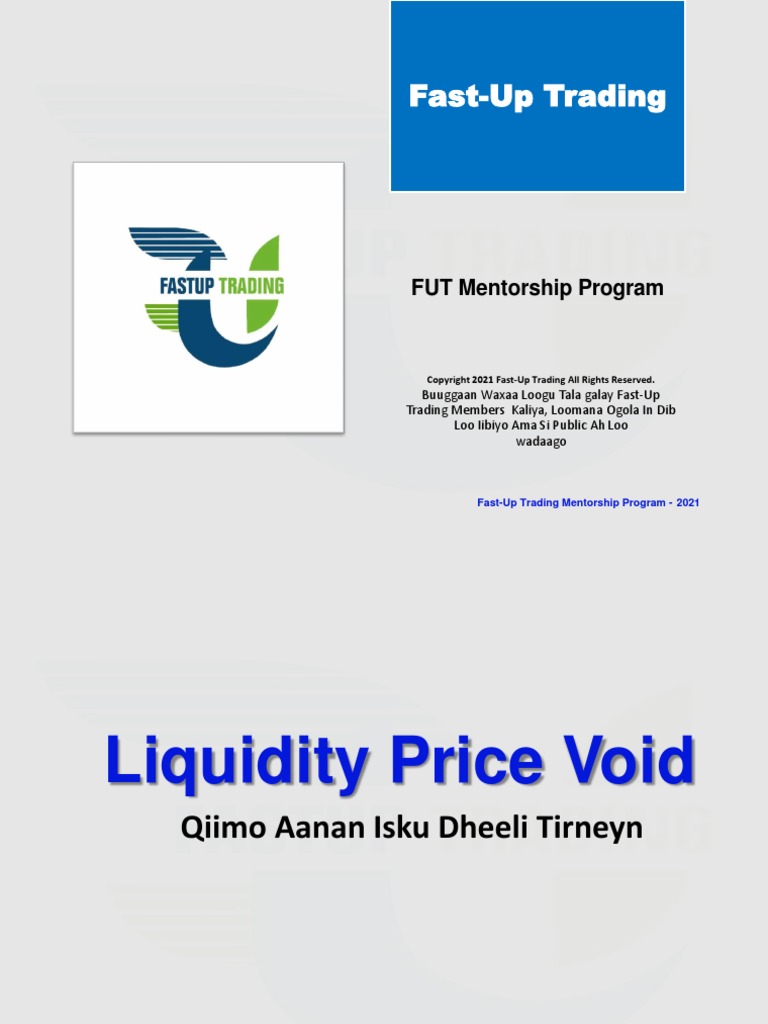 Liquidity Price Void | PDF | Money | Financial Economics
