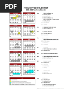NYC DOE School Calendar 2024-25 | PDF | Schools | Academic Term
