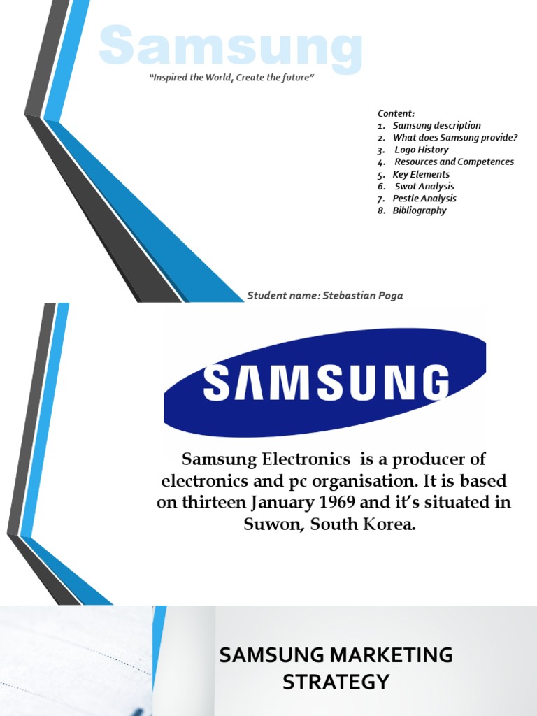 Samsung Marketing Strategy: Analyzing the Electronics Giant's Business ...