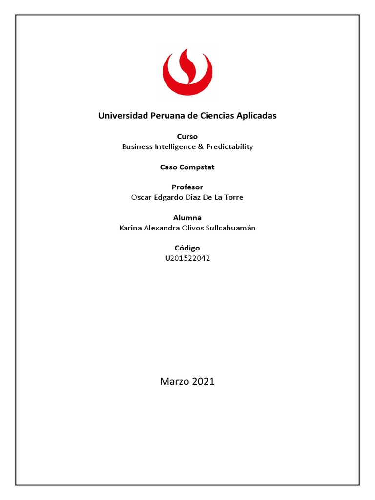 Caso Compstat | PDF | Policía | Thriller y crimen