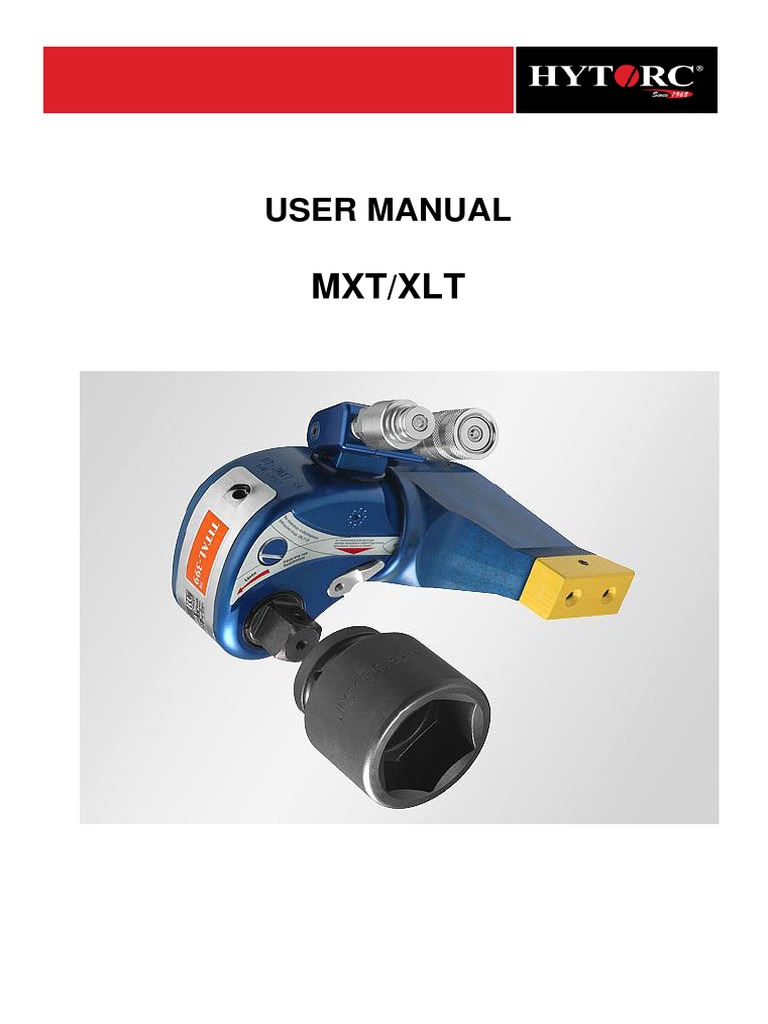 HYTORC MXT/XLT User Manual | PDF