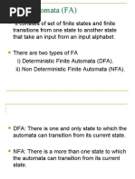 Practice Problems - DFA & NFA | PDF