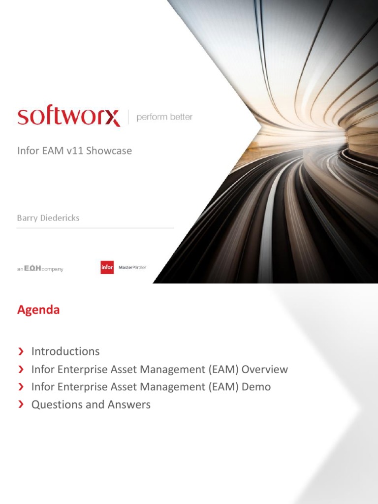 Infor EAM PDF Presentation | PDF | Enterprise Resource Planning | Call ...