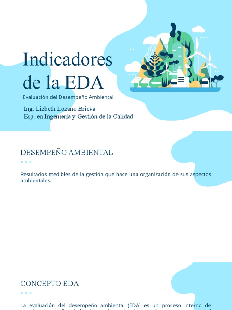 Indicadores Eda | PDF | Entorno natural | Planificación