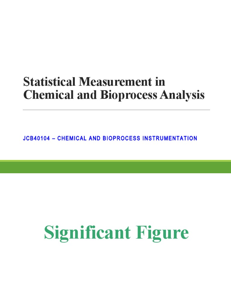 L2 - Statistical Measurement Sig - Figure | PDF | Accuracy And ...