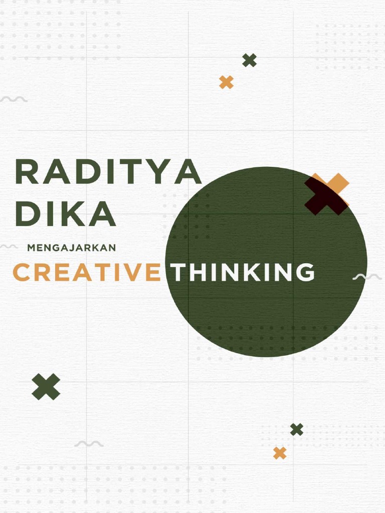 Panduan Kreatif ala Raditya Dika | PDF | Seni