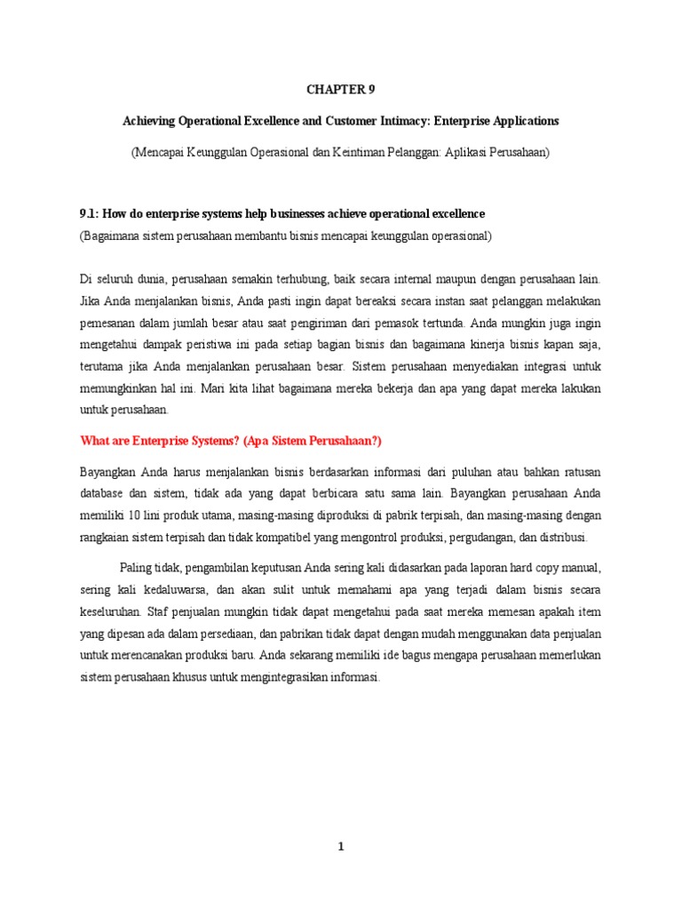 SIM-Chapter 9-Indy | PDF | Bisnis | Pengelolaan Keuangan & Uang