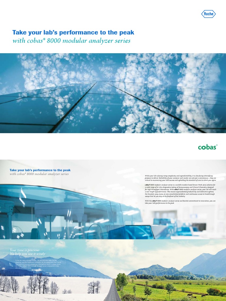 With Cobas® 8000 Modular Analyzer Series: Take Your Lab's Performance ...