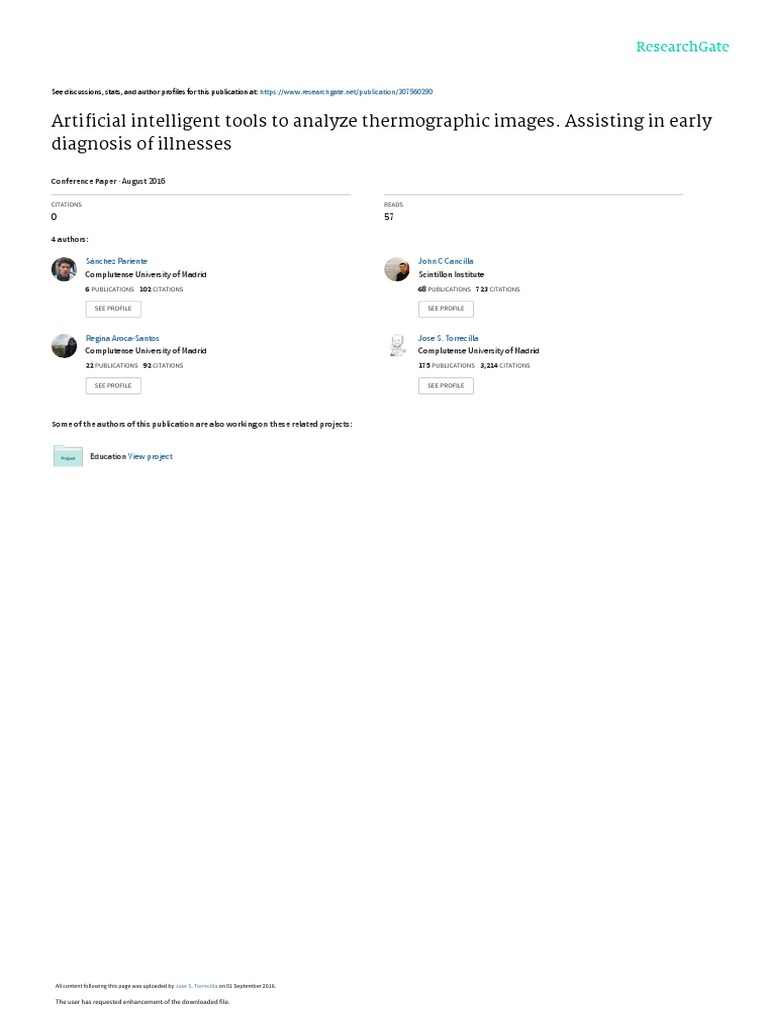 Thermography Paper CHISA 3 | PDF | Thermography | Infrared