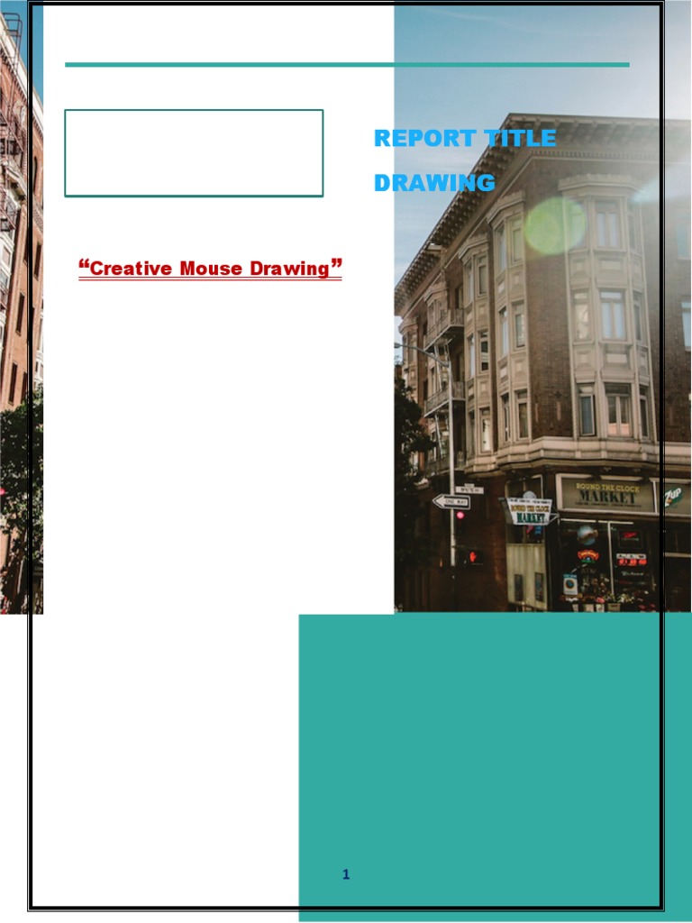 Report Title Drawing Report Title Drawing | PDF | Design | Cognition
