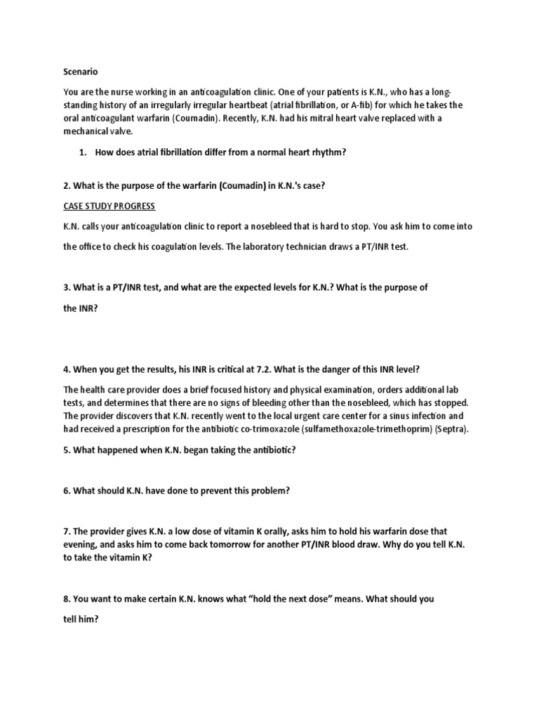 Cardiac Case Studies | PDF | Clinical Medicine | Medical Specialties