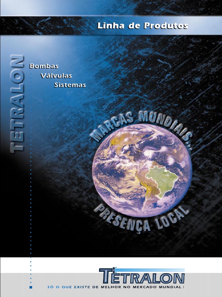 Linha Tetralon - Geral | PDF | Bomba | Válvula