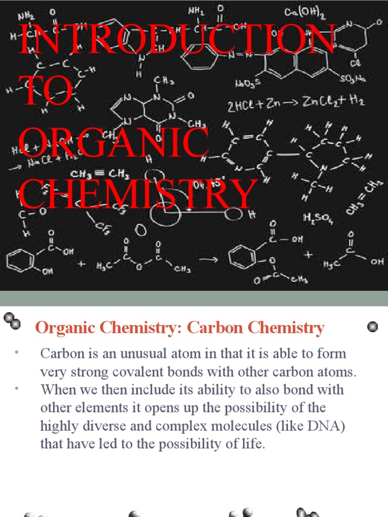 Introduction to Organic Chemistry Concepts | PDF | Alkane | Alkene