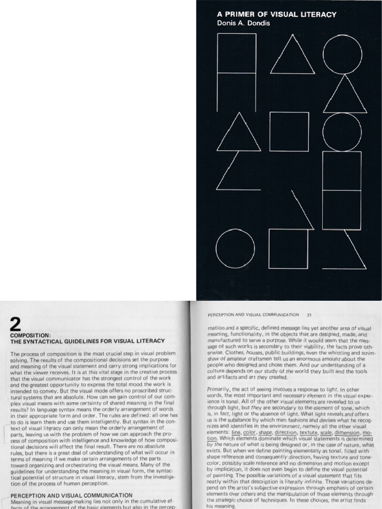 A Primer of Visual Literacy | PDF