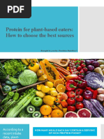 Plant-Based Protein Sources Handout (1) - 1737209874533 | PDF