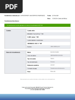 Recibo Bancomer | PDF